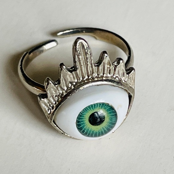 Vintage | Jewelry | Vintage Eye Ring Adjustable | Poshmark